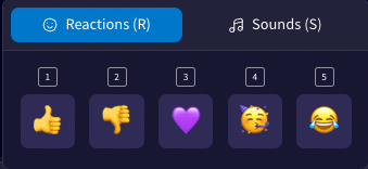 How to Use Reactions and Sounds – Engageli Help Center