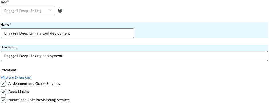 How to setup the Engageli LTI 1.3 Advantage in D2L Brightspace LMS ...