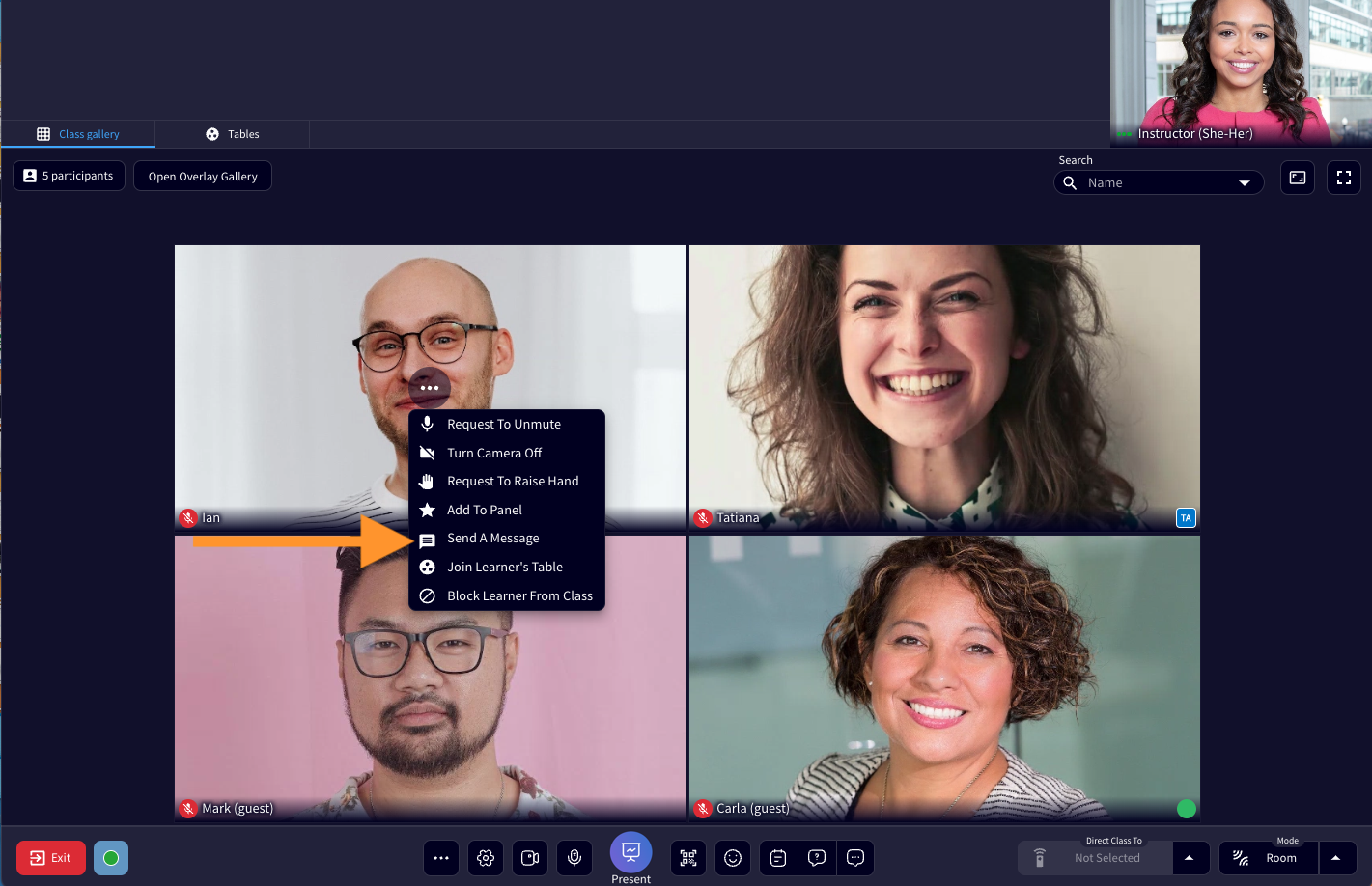 How to Send Direct Messages to Learners – Engageli Help Center
