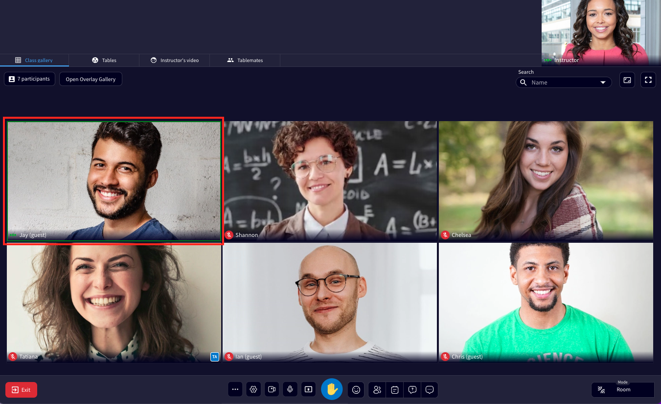Identifying Your Location in the Classroom – Engageli Help Center