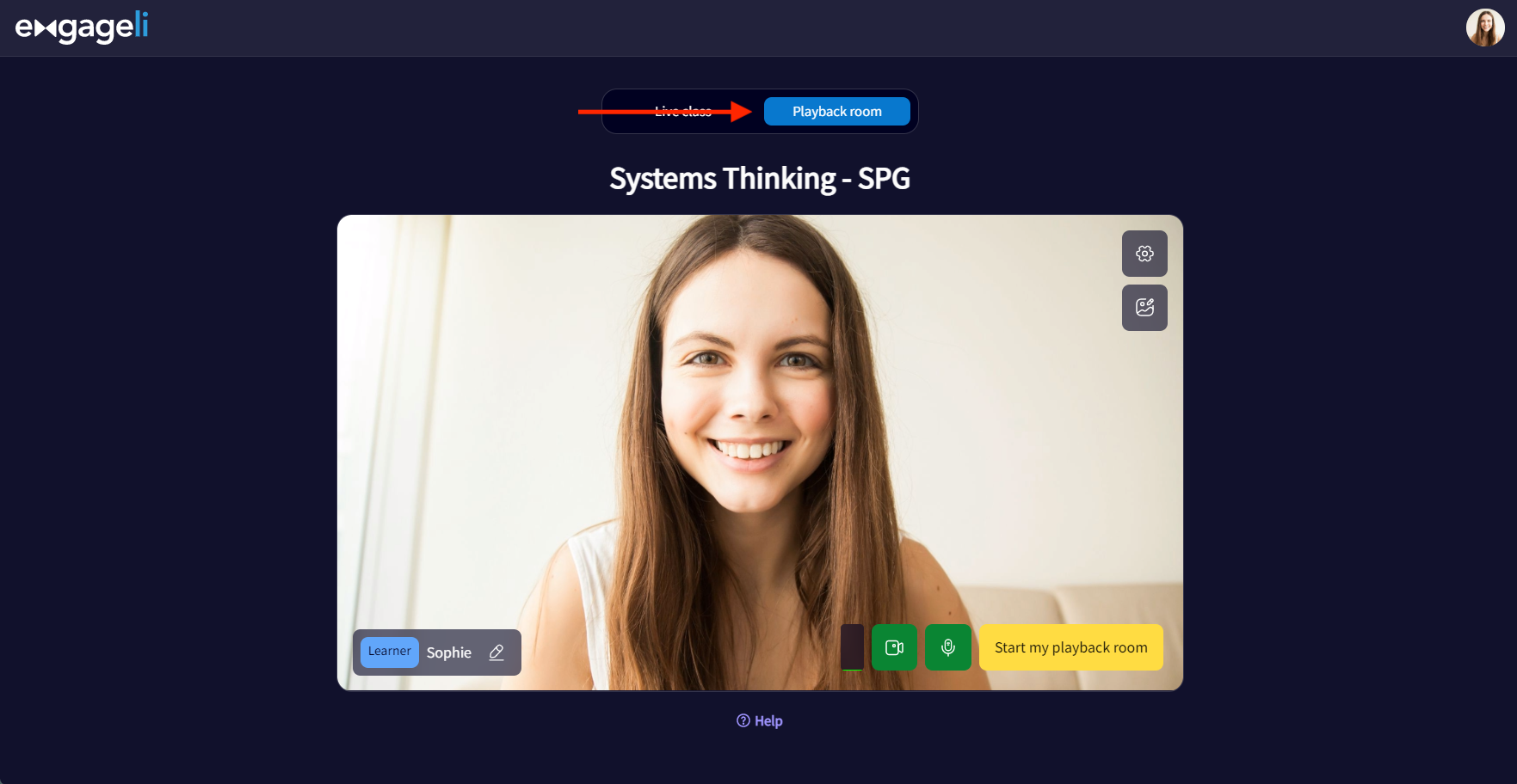 Complete Guide to Using Playback Rooms for Learners – Engageli Help Center
