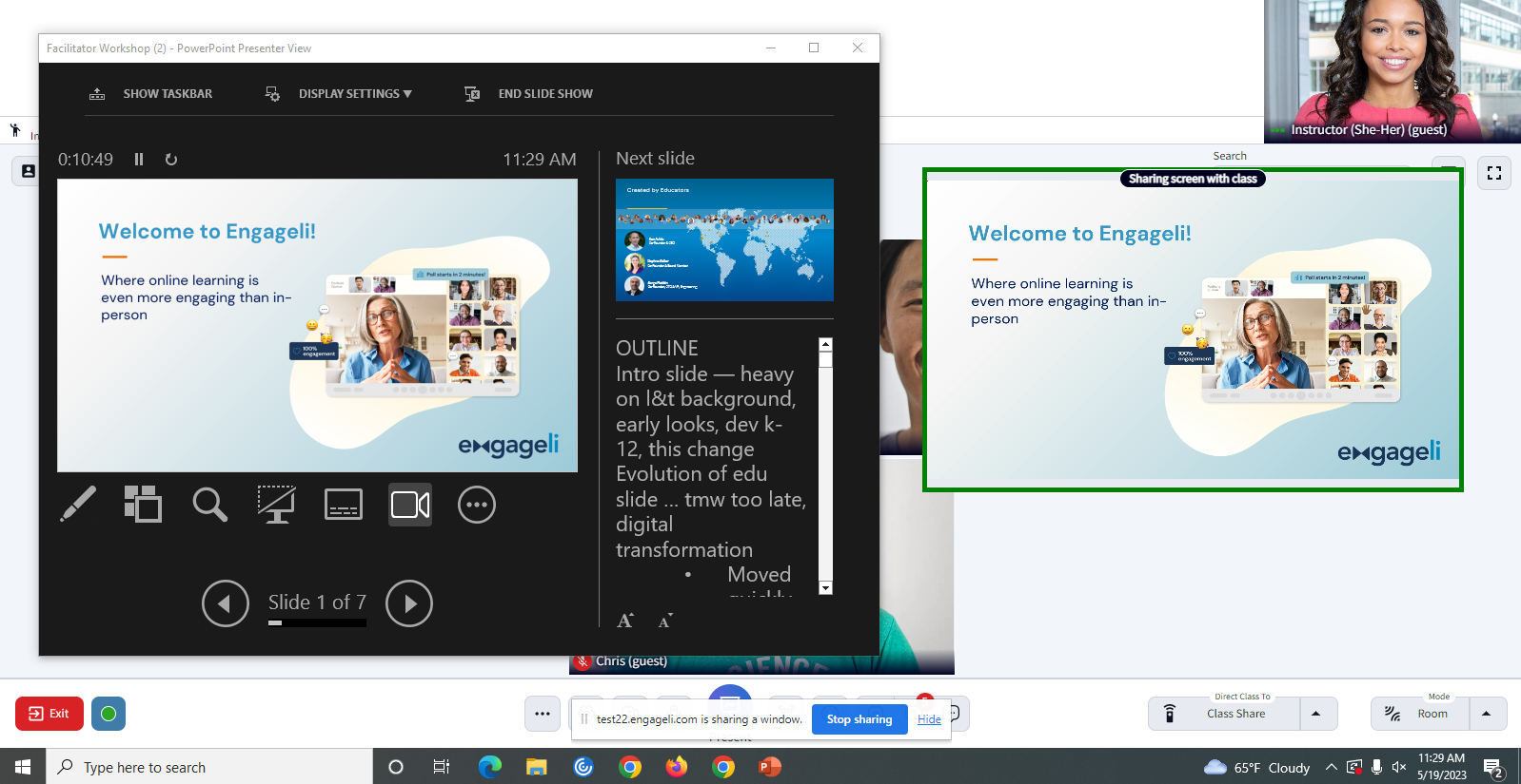 Step 6: Screen Sharing in Engageli: A Complete Tutorial – Engageli Help ...
