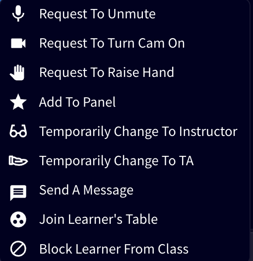 Understanding Instructor Class Views – Engageli Help Center