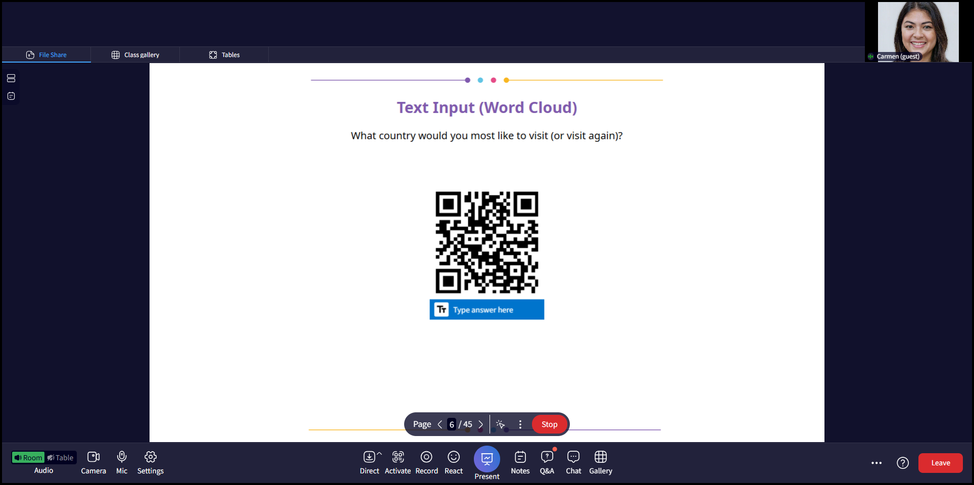 Class Portal > Action Tags > Polls – Engageli Help Center